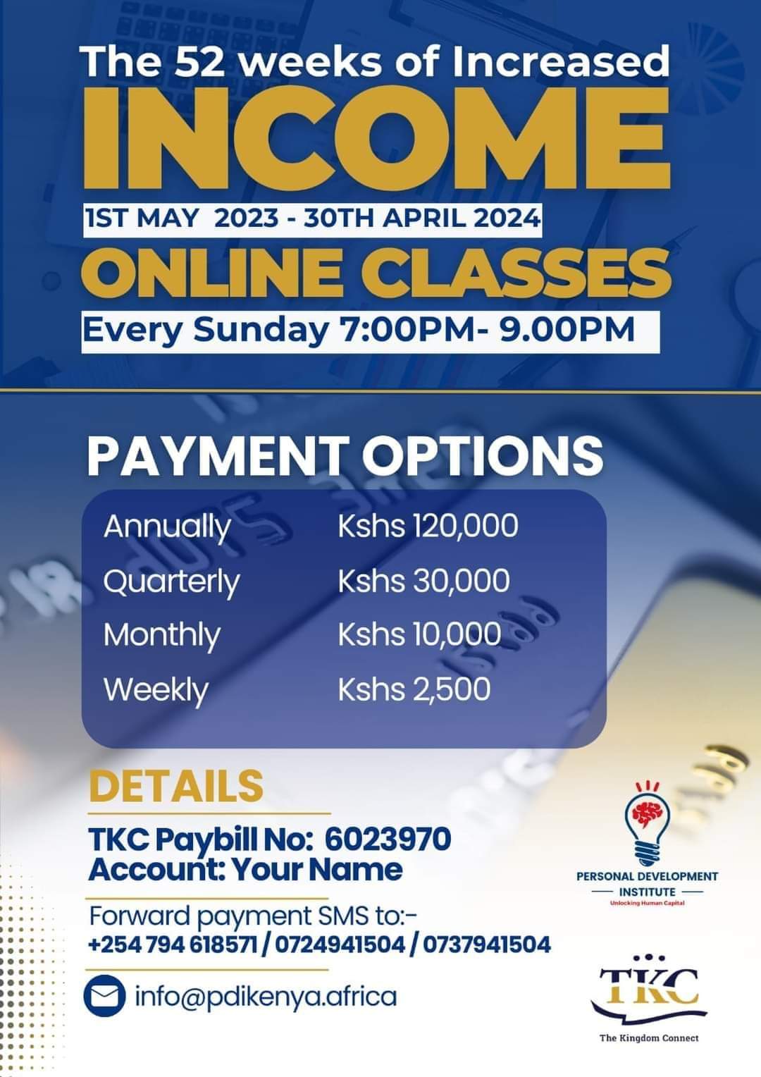 TKC - Personal Development Institute Kenya